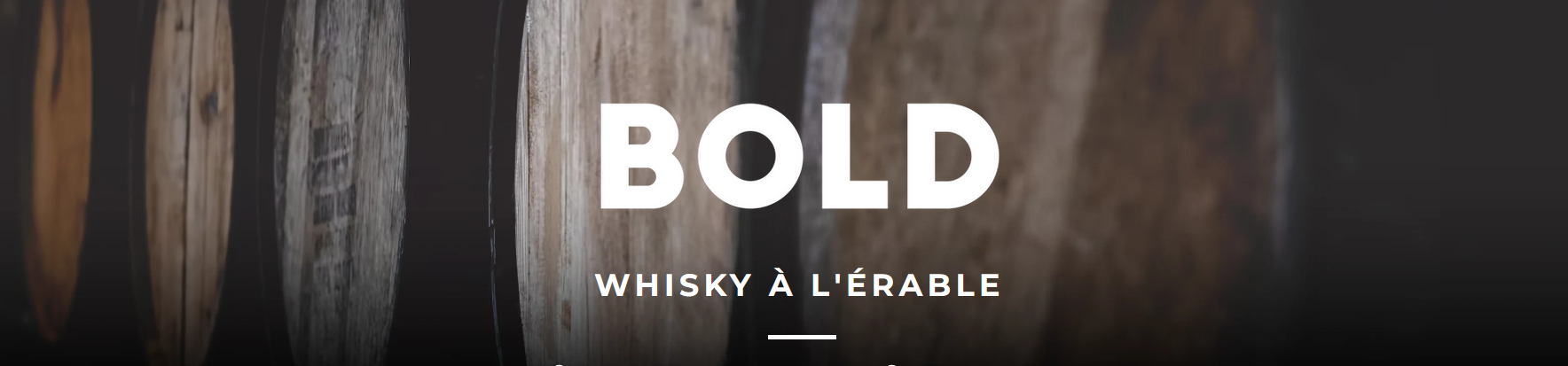 Spiritueux BOLD par Montbel – ARVIDA Signé Québec