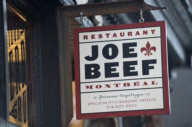 Joe Beef – ARVIDA Signé Québec